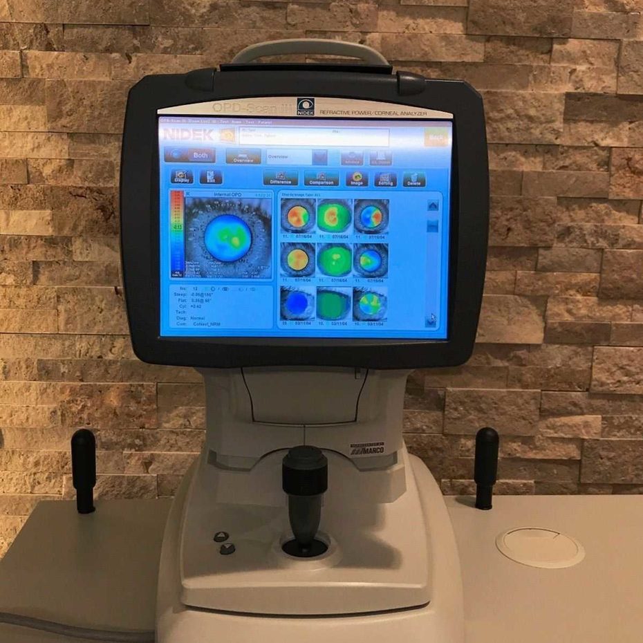 Marco OPD Scan III Corneal Topographer