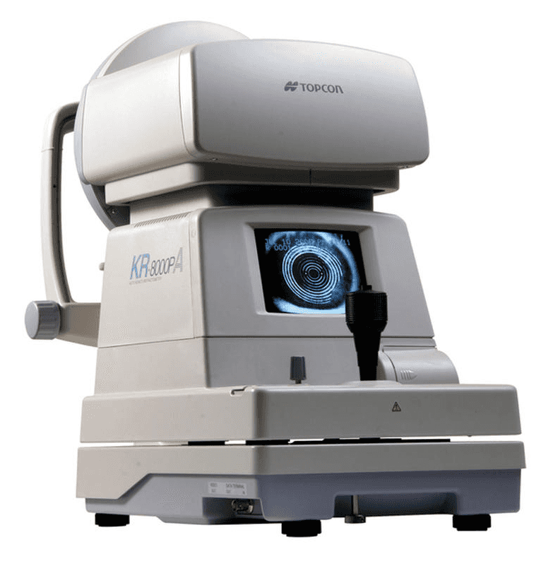 Topcon KR 8000PA Auto Refractor Keratometer Topographer